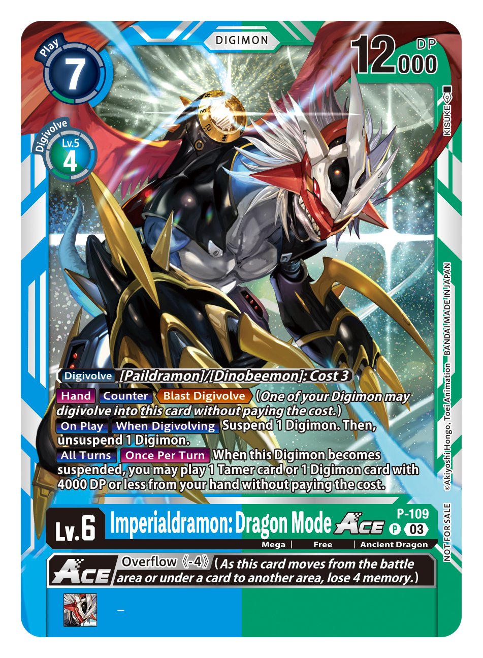 Digimon Imperialdramon Card