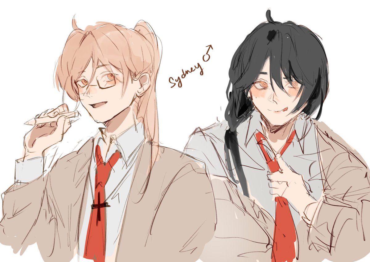 「Sydney x pc♂️ #dol」Enpitsuuu ️very busyの漫画