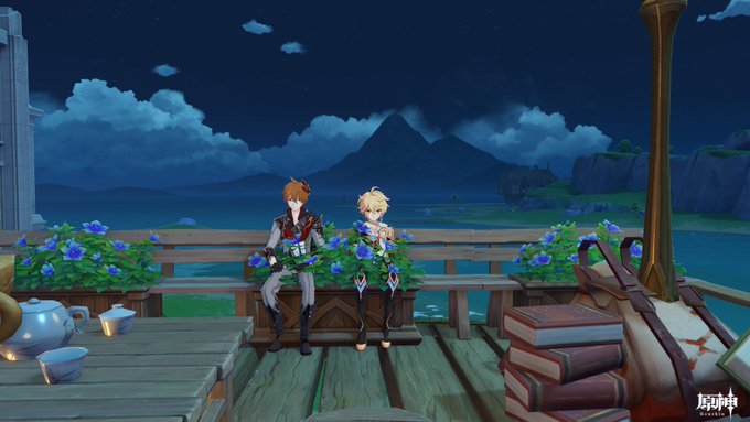 「aether (genshin impact) blonde hair」Fan Art(Latest)