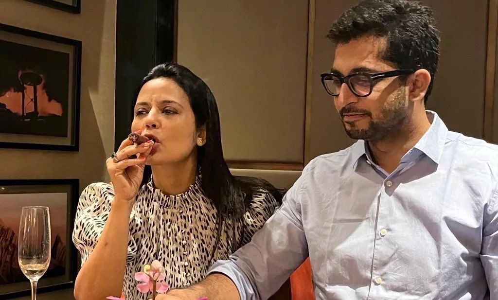 TMC MP Mahua Moitra imparting a chapter to learn, what has been written ...