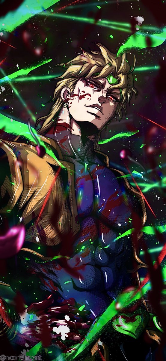 ディオ・ブランドー 「DIO - Kakyoin POV #JoJosBizarreAdventur」|vincentnoonのイラスト