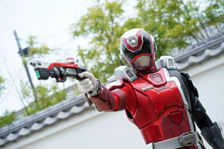 Power Rangers Spd Red Ranger Swat Mode