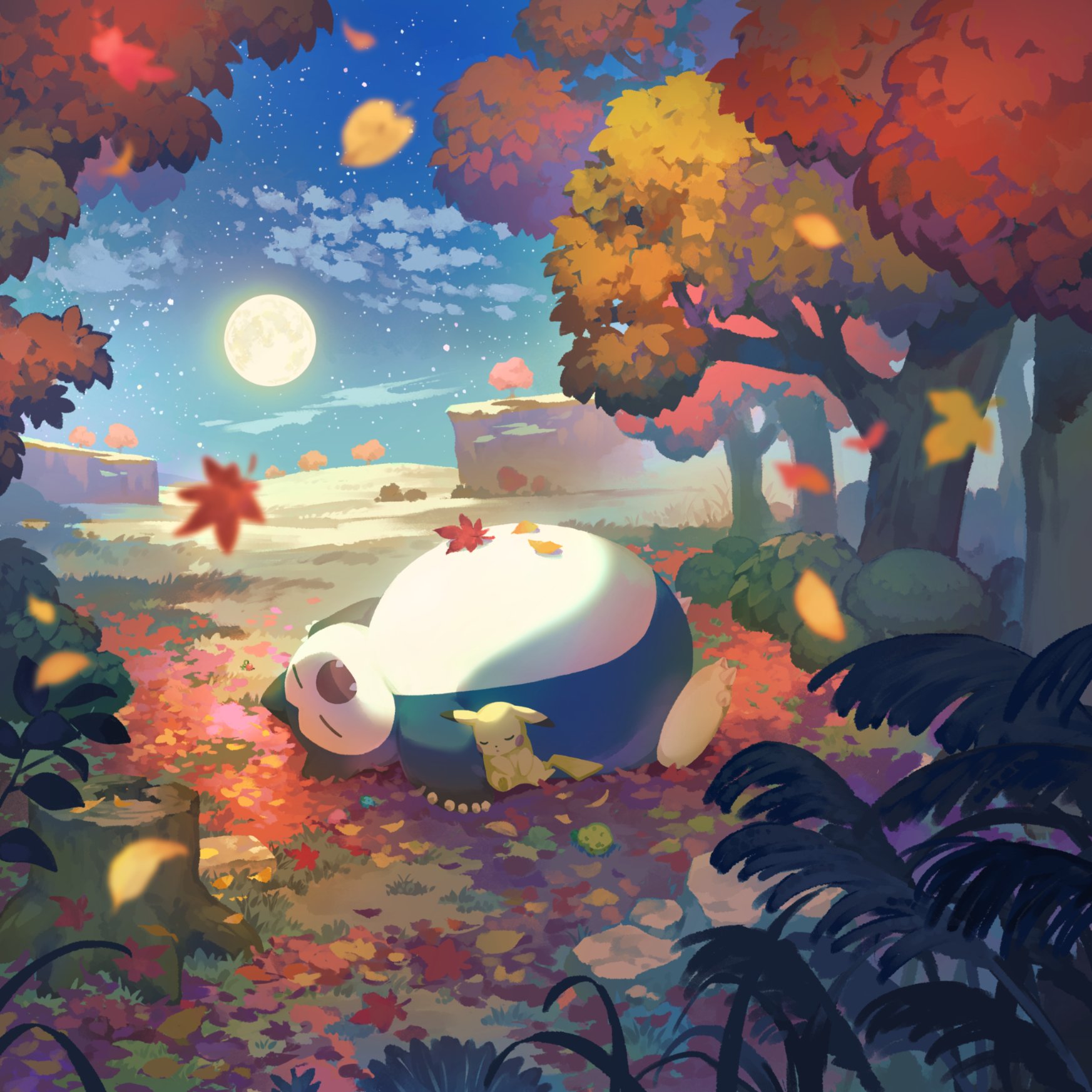 Fall Wallpaper With Pokemon