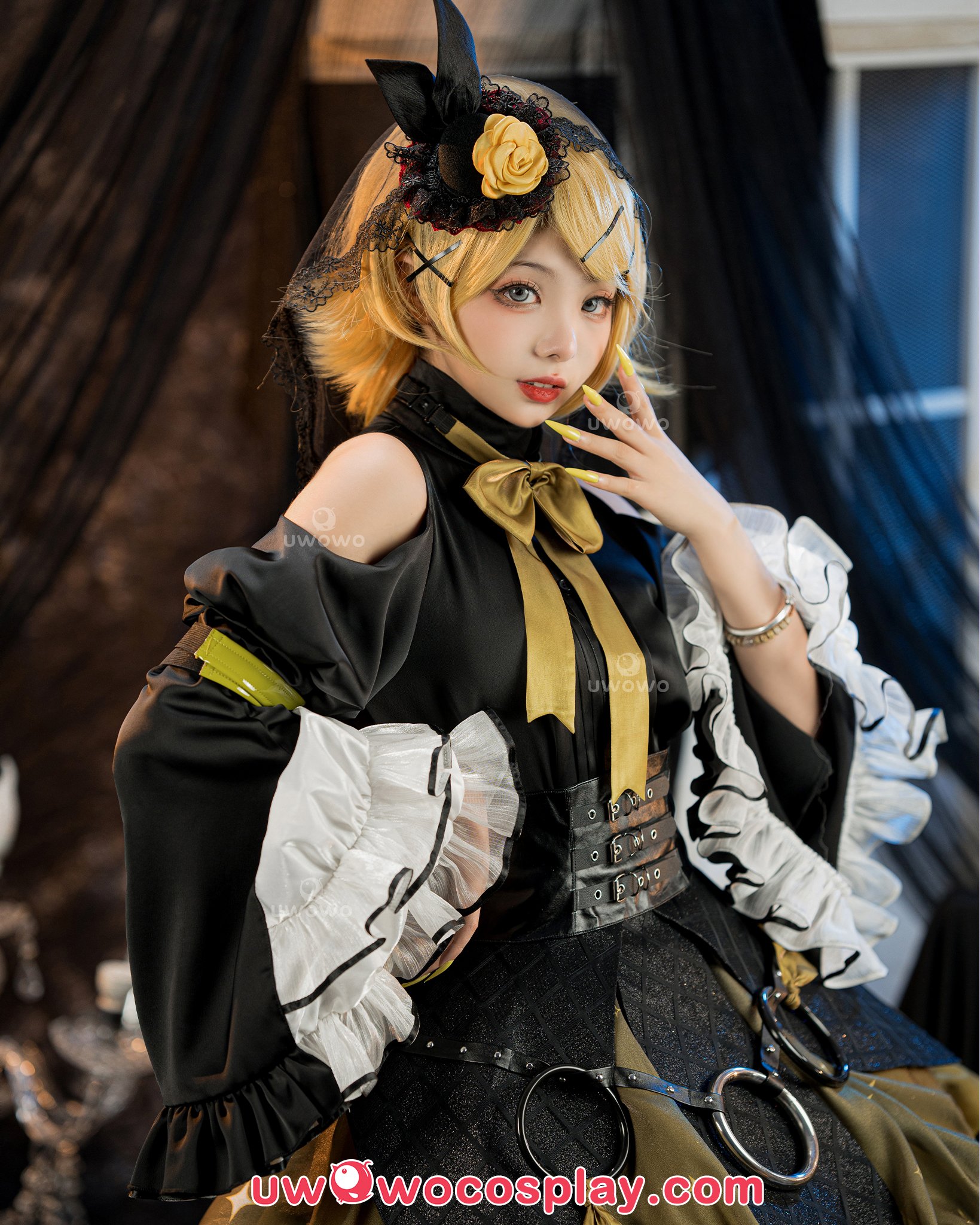 Rin Kagamine Cosplay Vocaloid Cosplay Kagamine Rin Len Pu Uniforms