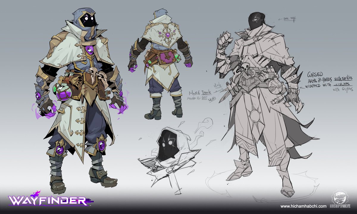 「Glad to finally share some of the concep」|Pyroowdailyのイラスト