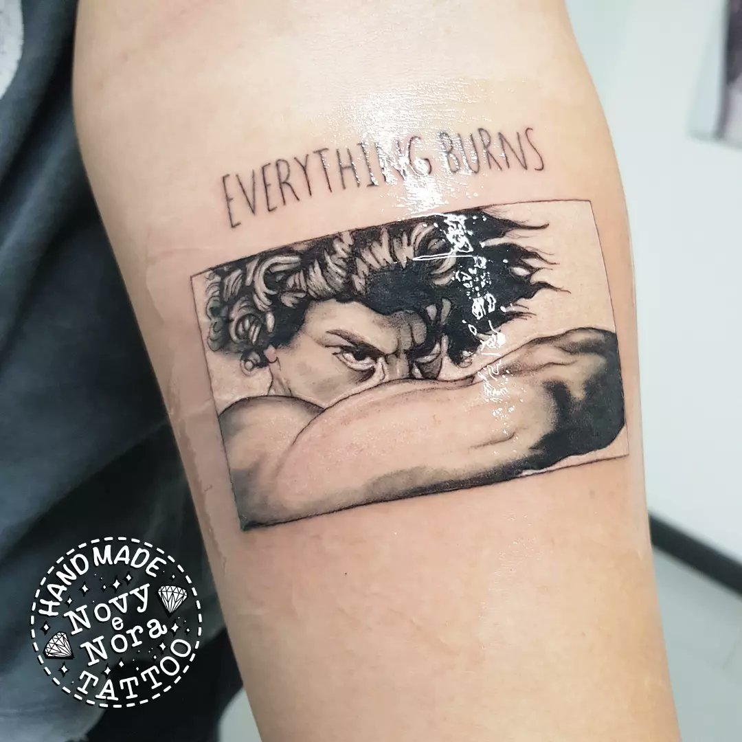 Fallen Angel Lucifer Tattoo