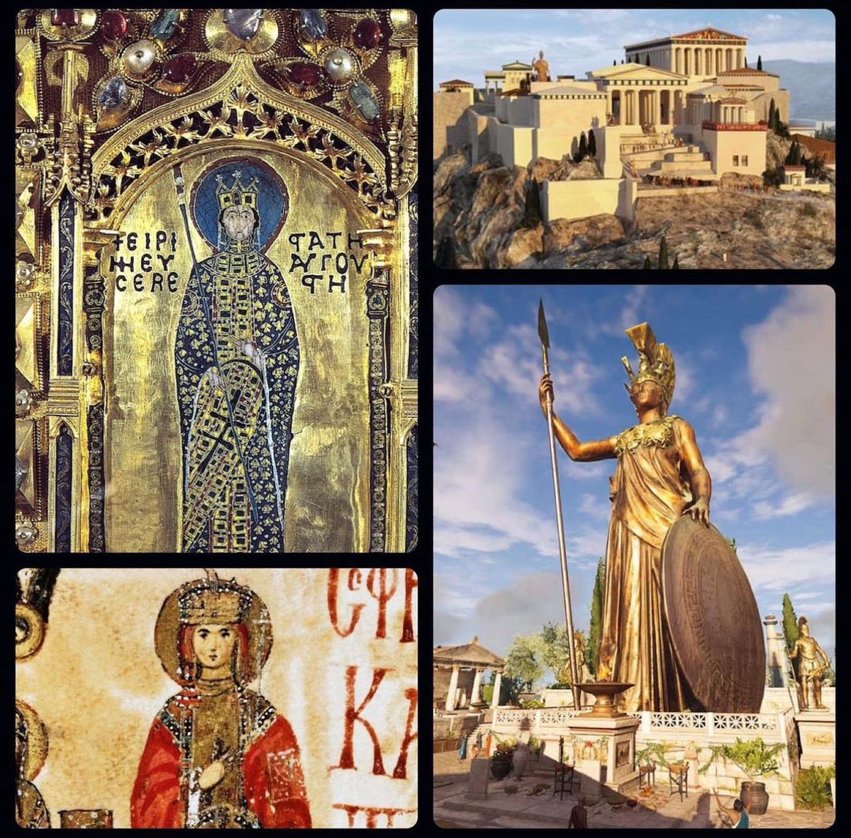 Anna Komnene describes the appearance of her mother Irene Doukaina at ...