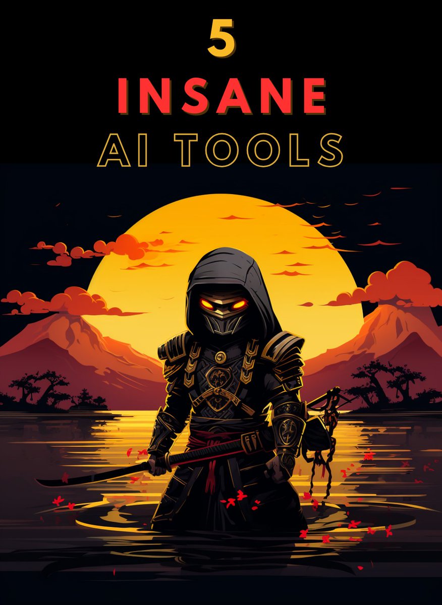5 Insane AI Tools to 8X your Workflow 👇 [🔖Feel free to bookmark ...