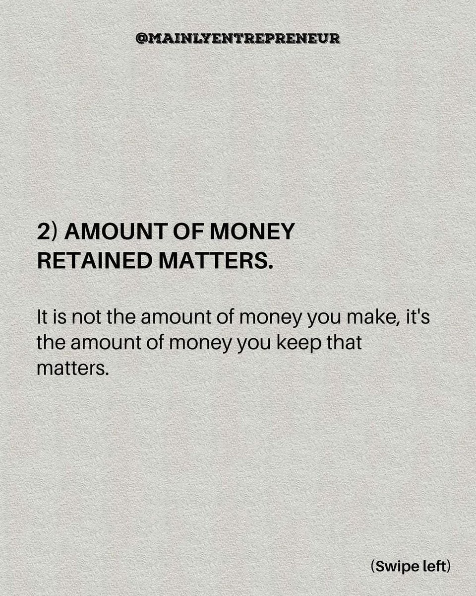 6 lessons that will help you to maintain your expenses: 1. - Thread ...