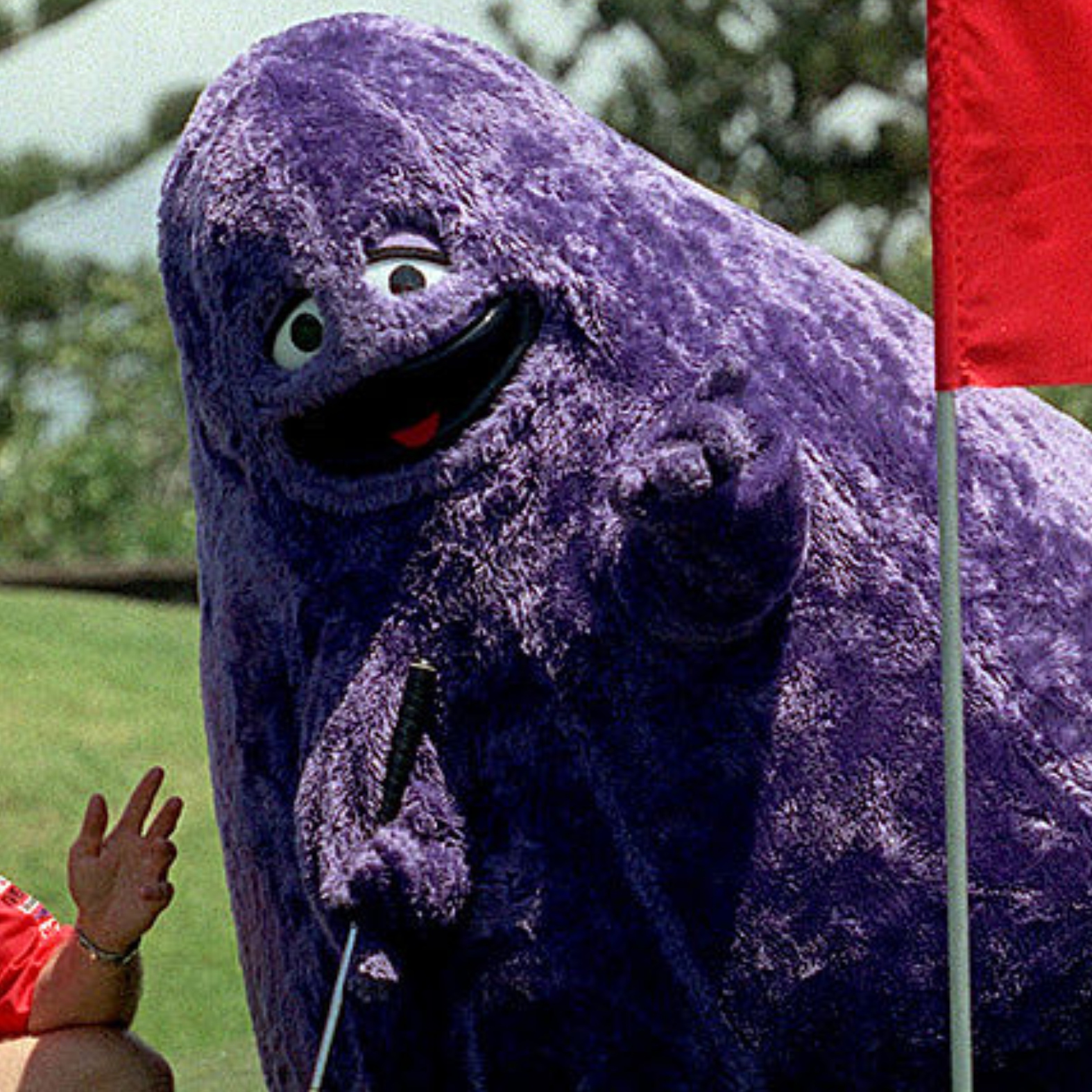 Mcdonalds Purple Mascot