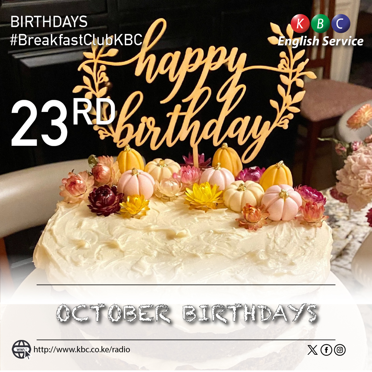 Happy Birthday October Babies