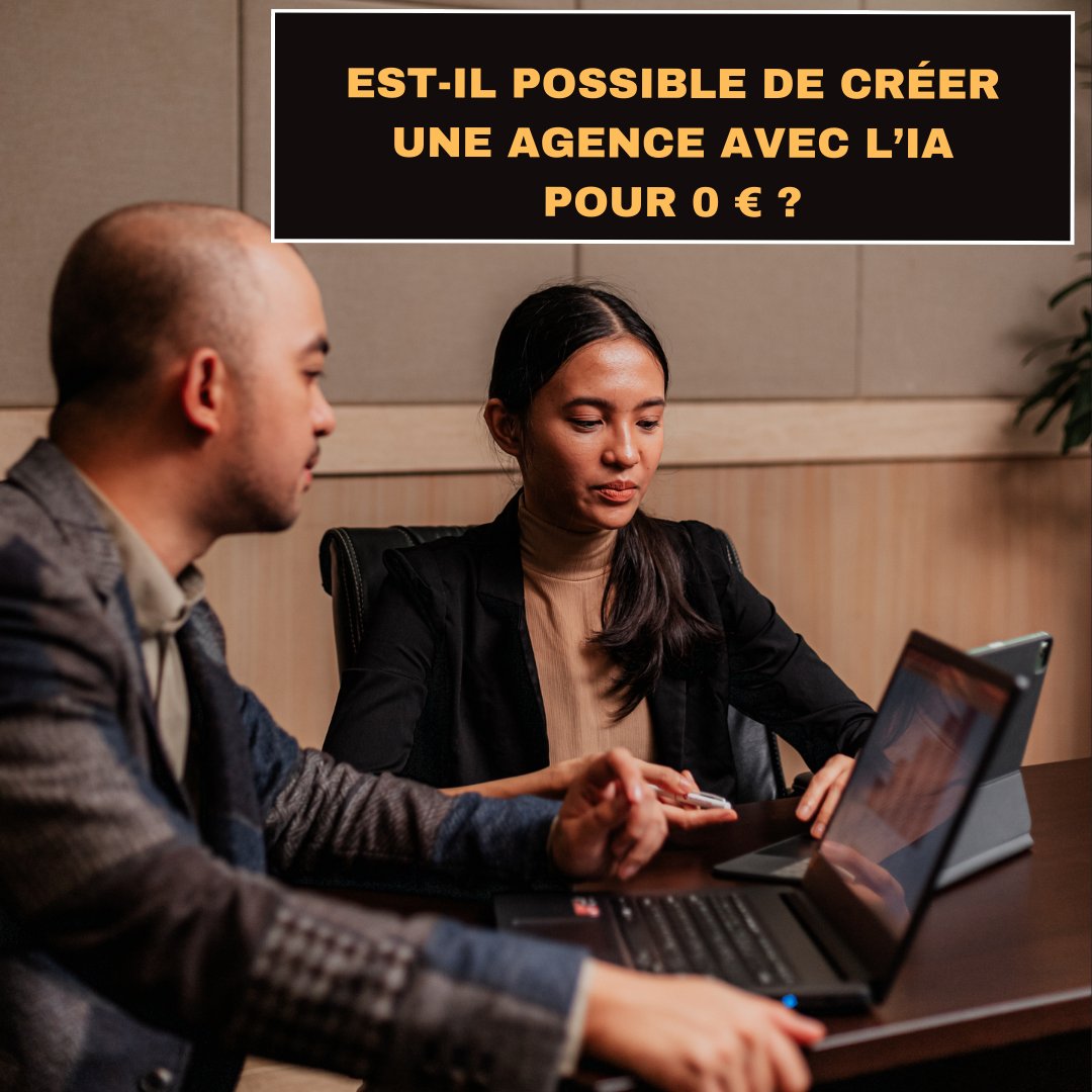 Découvrez Comment Lancer Votre Agence avec 0€ en utilisant l'IA. Vous souhaitez démarrer votre ...