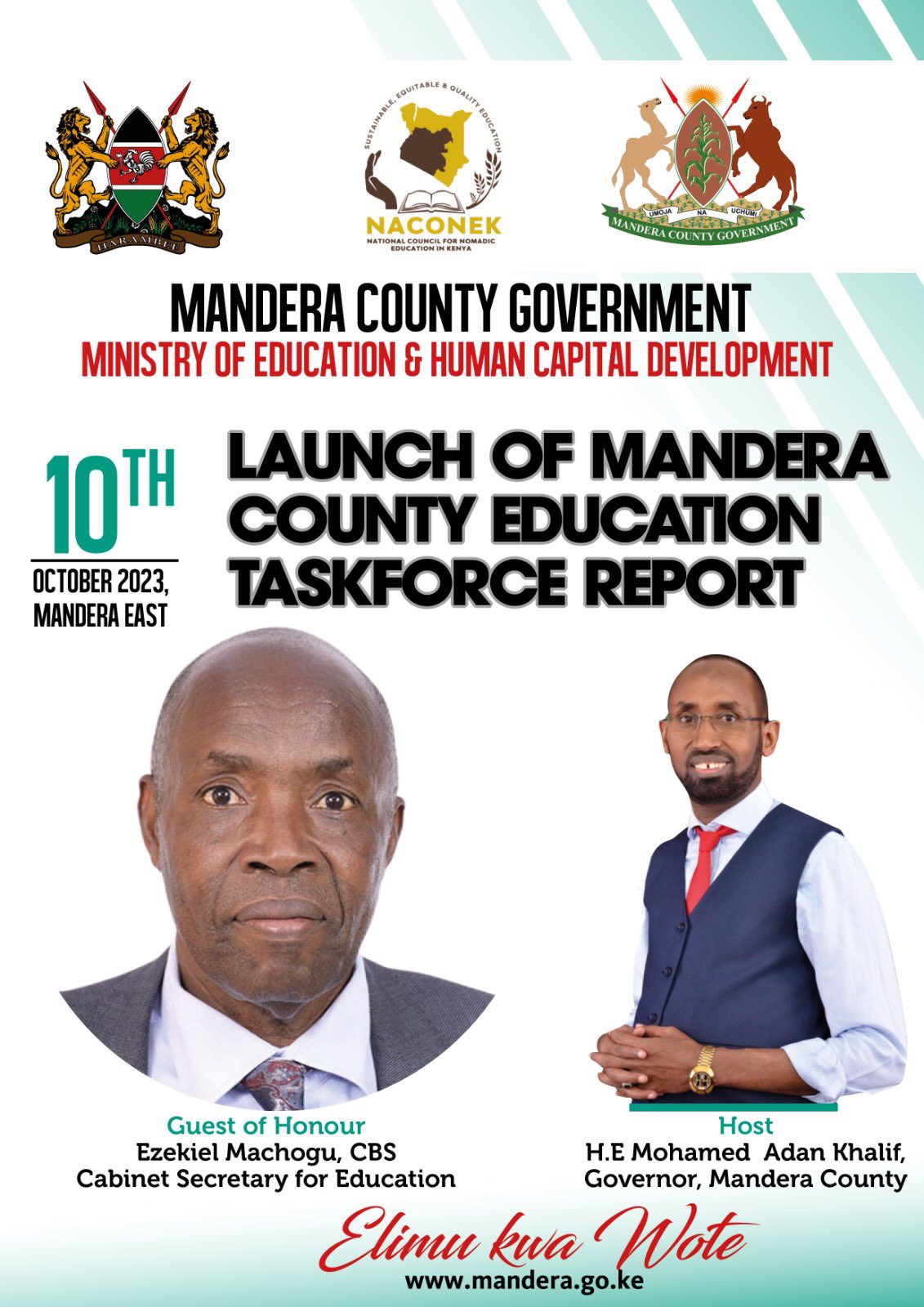 Mandera County Government Logo Planting Of 2000 Trees At Mandera