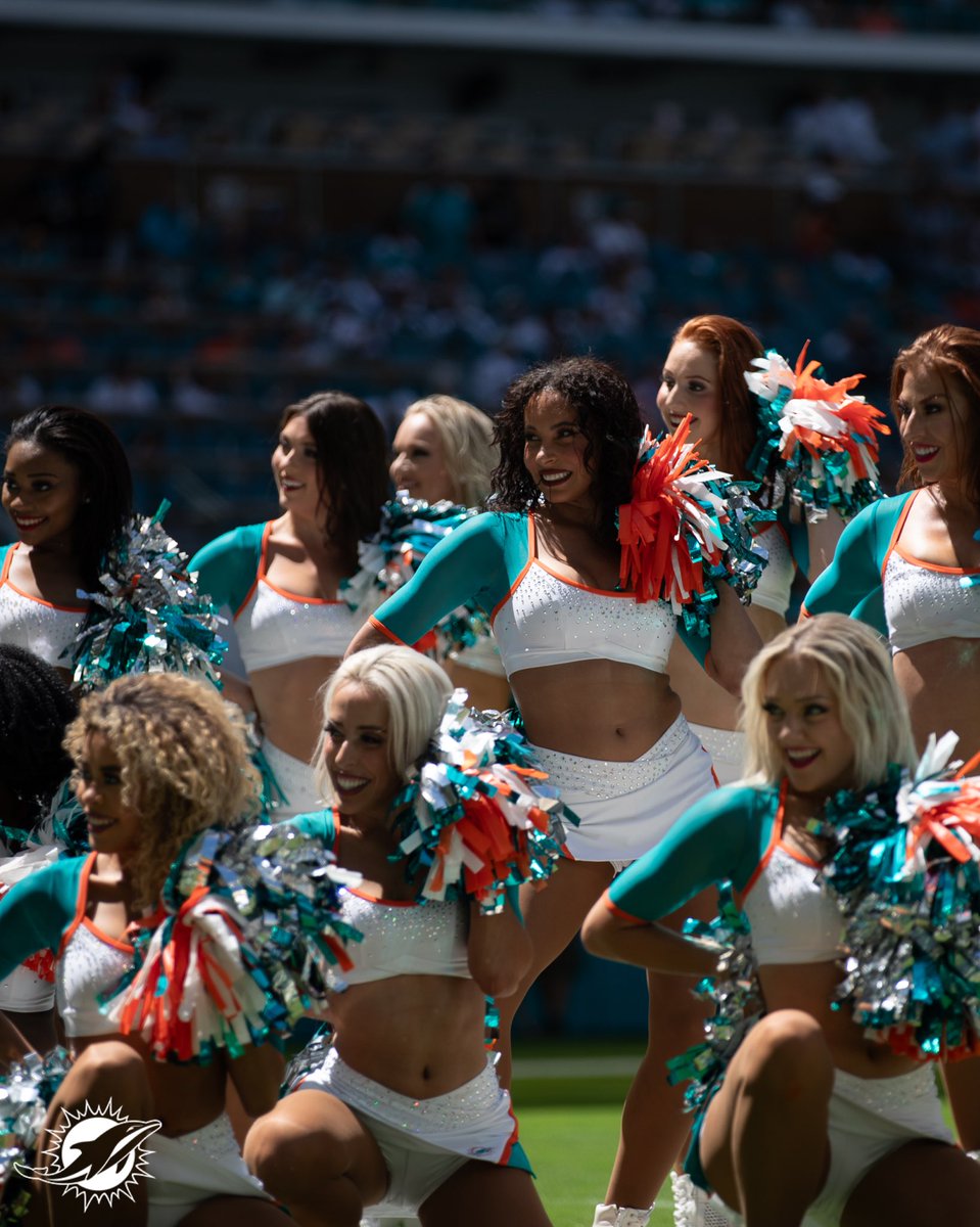 Team Spotlight Miami Dolphins Cheerleaders New Uniforms