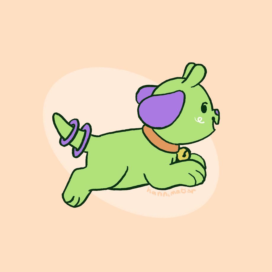 「concept for a little alien puppy 」|han on vacation till 4/10! のイラスト