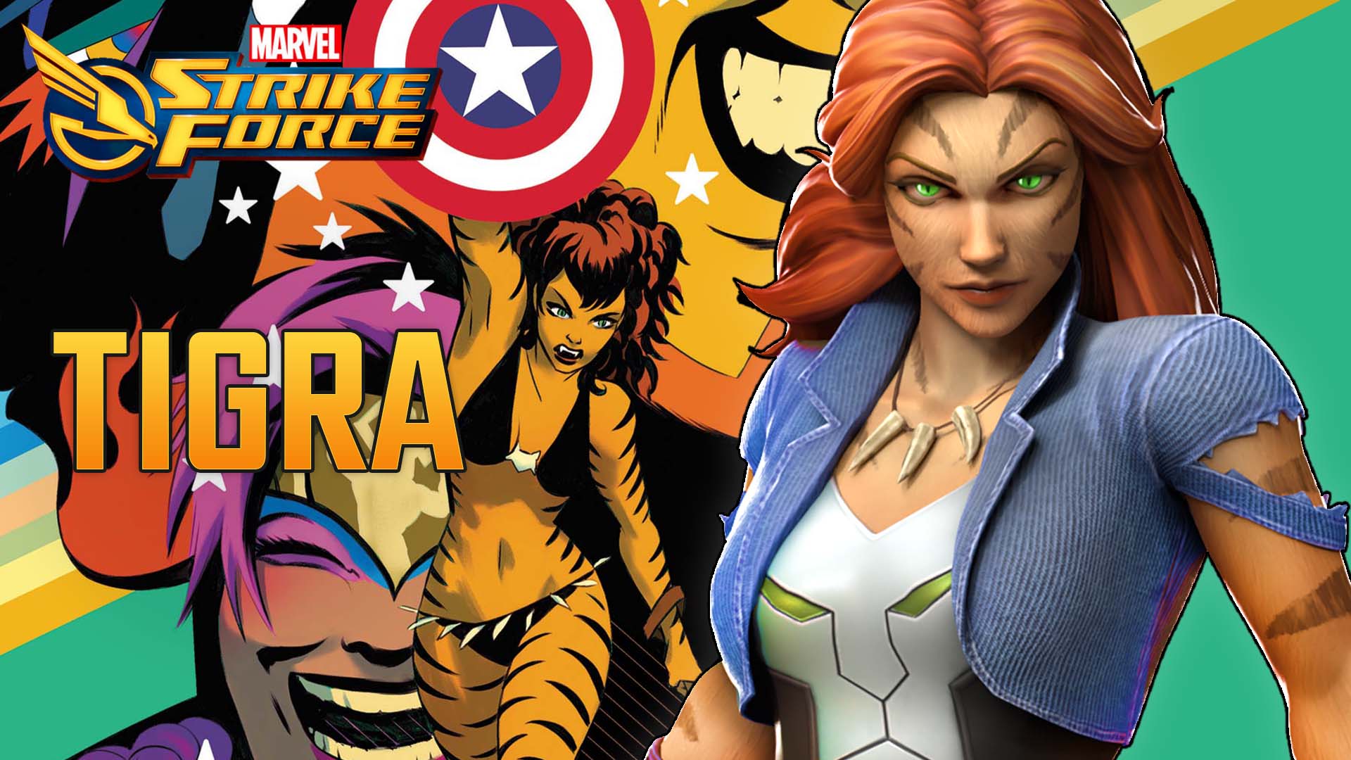 Marvel Tigra Wallpaper