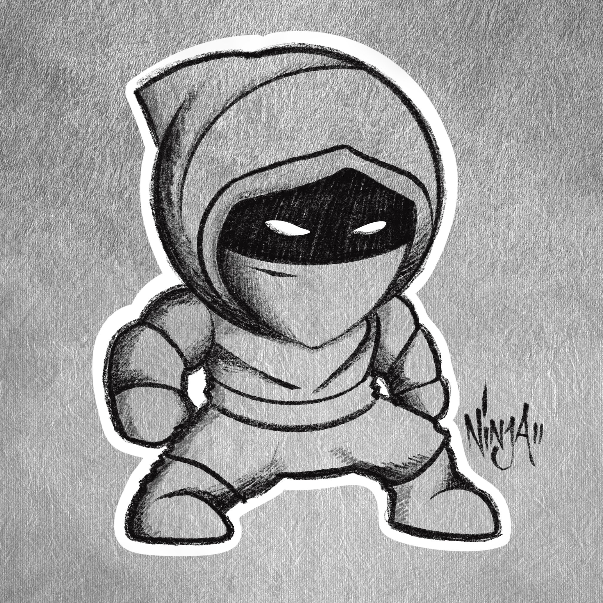 Chibi Ninja Drawings