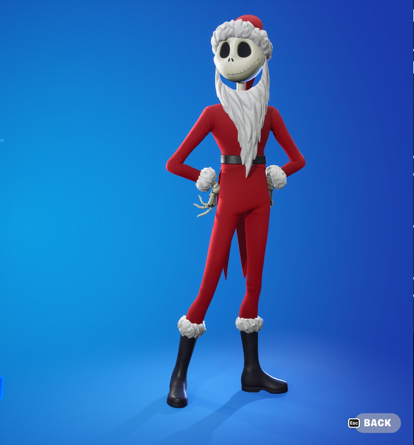 Jack Skellington As Santa Claus