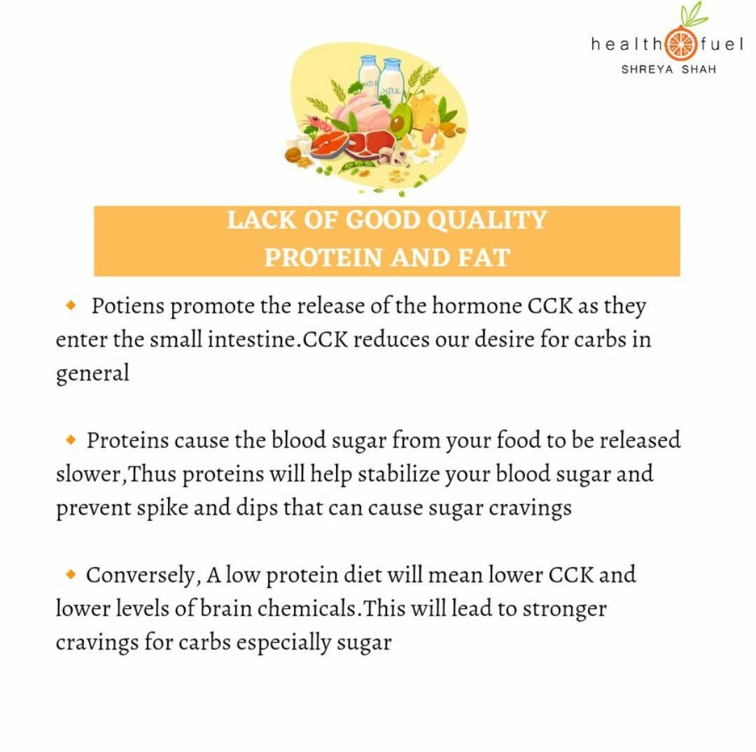 Sugar cravings!! Do u crave for sweets after every meal?Do u wonder why ...