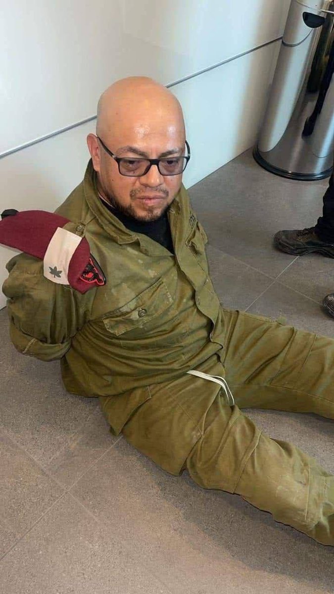 This is published by Hamas-affiliated Gazan channels from a captive ...