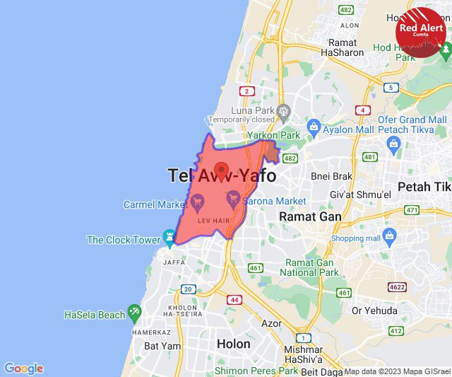 Tel Aviv Map Of Neighborhoods Tel Aviv Map Maps Tel Aviv (Israel)