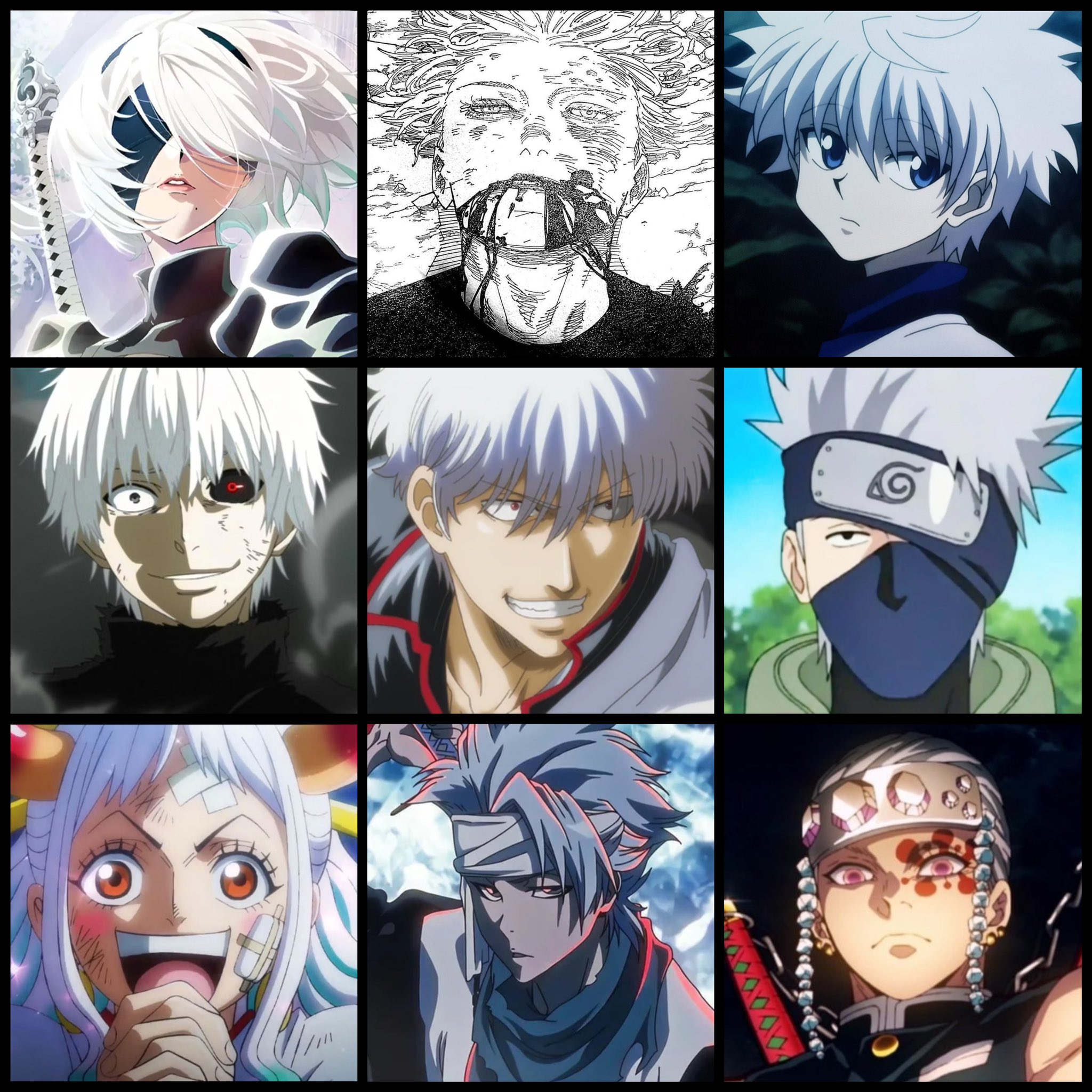 Cool Anime Characters Cover