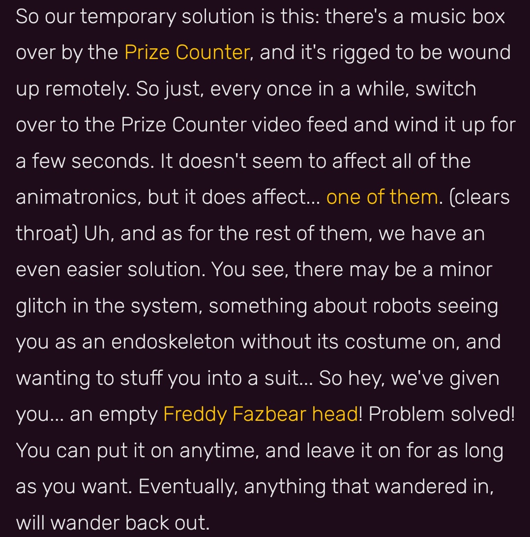 F Naf 2 Phone Guy Lines