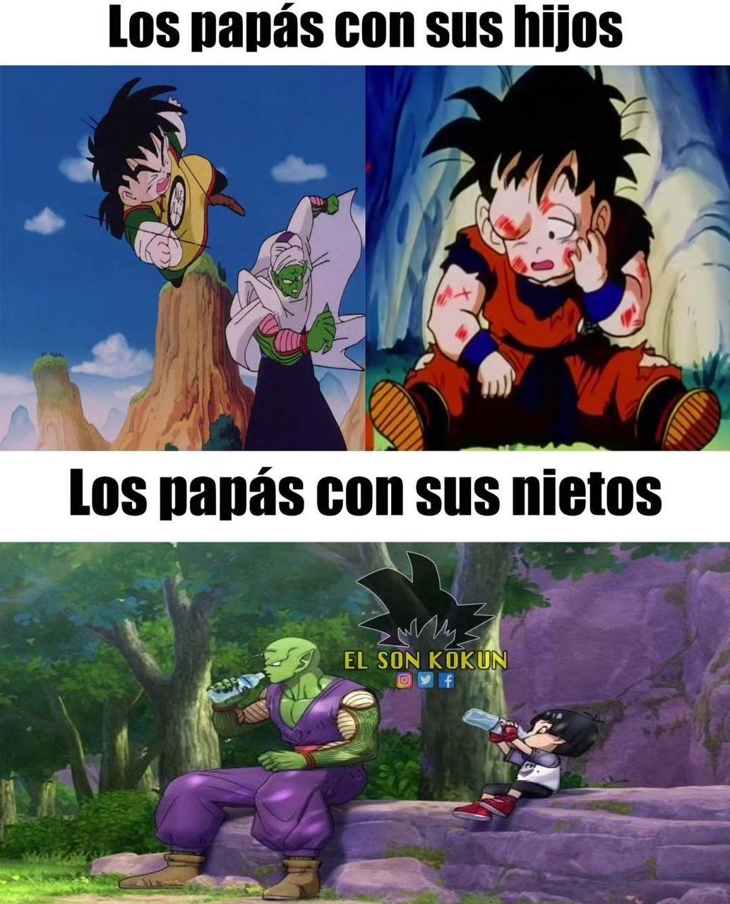 Goku Y Sus Memes