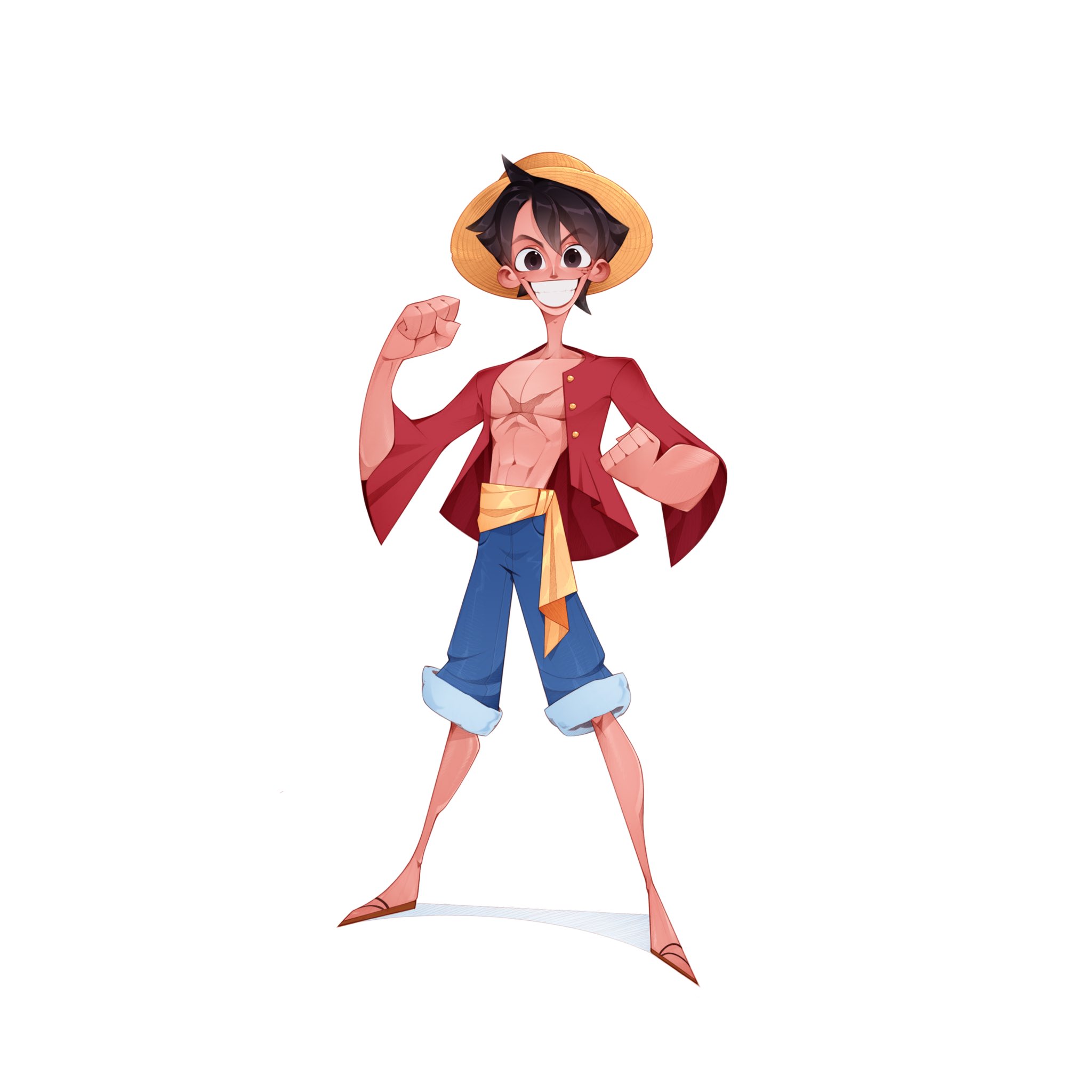One Piece Luffy Full Body