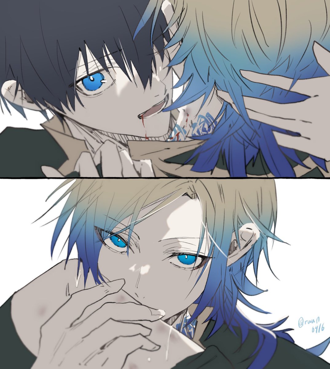 「kiis 酔っ払ってるkisと41の夜の攻防戦 (キャラ崩壊注意)」夏樹の漫画