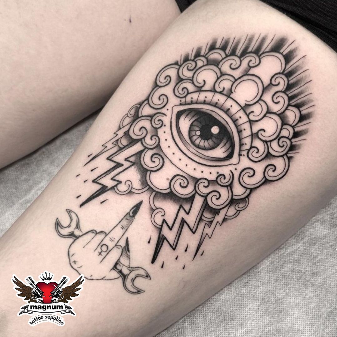 Traditional Eye Tattoo