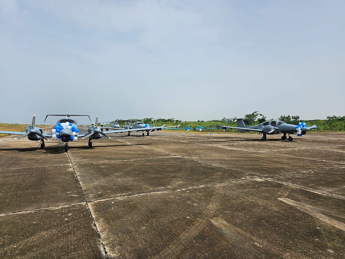 The NAF has taken delivery of two more DA-62 surveillance aircraft ...