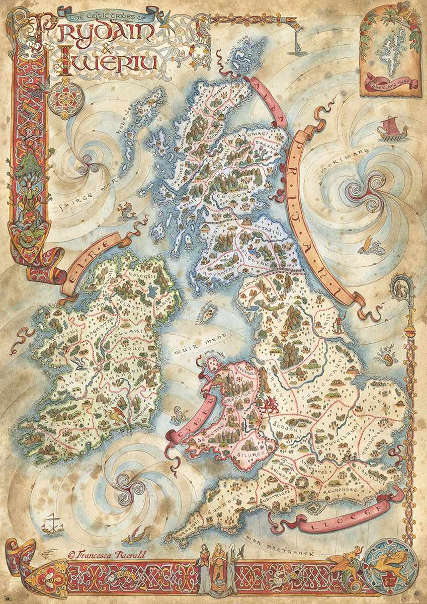 Scottish Celts Map