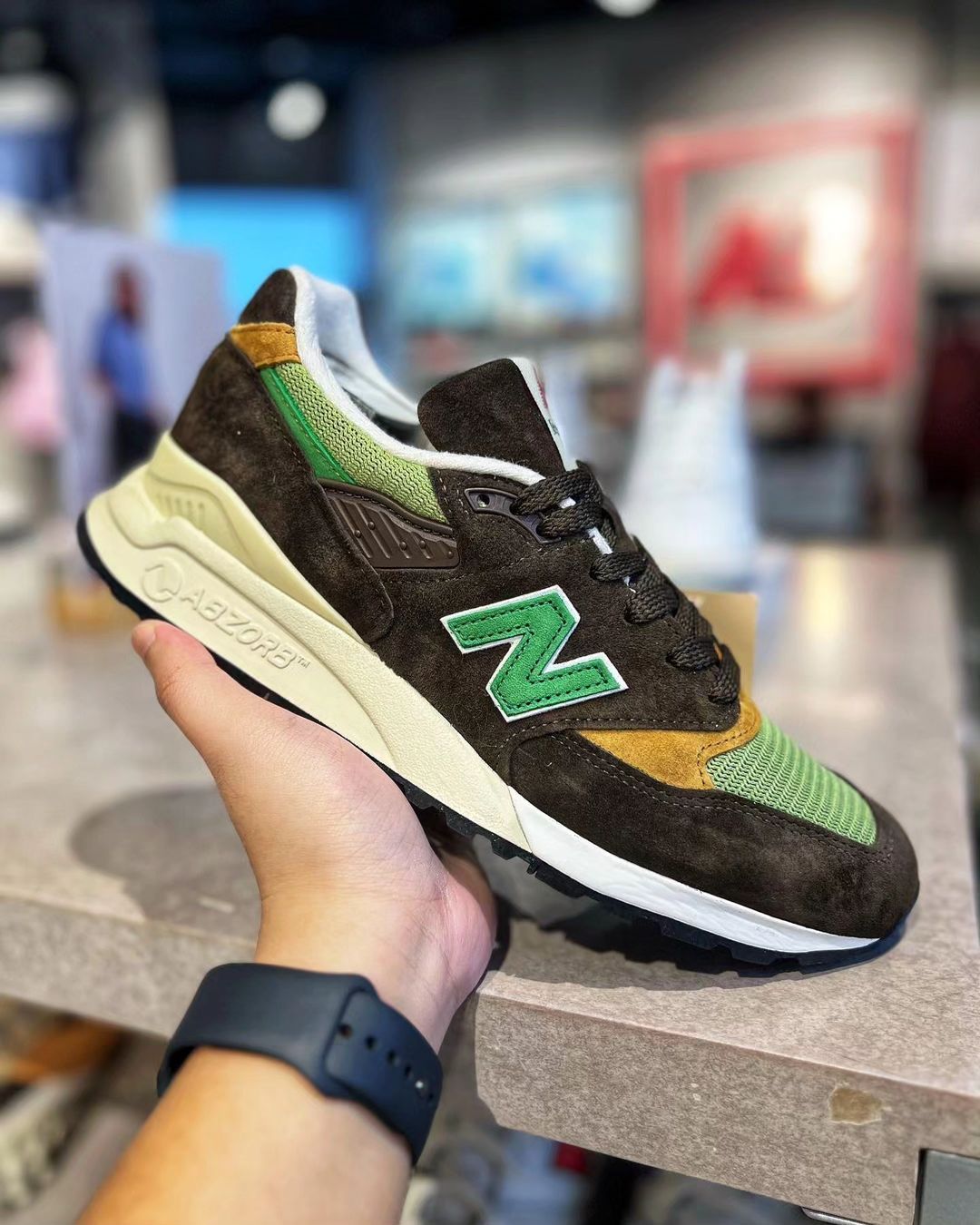 Sneaker News on X FIRST LOOK New Balance 998 Brown Green from Teddy Santis Made in USA Season 4 https t UXZpekxGHi X