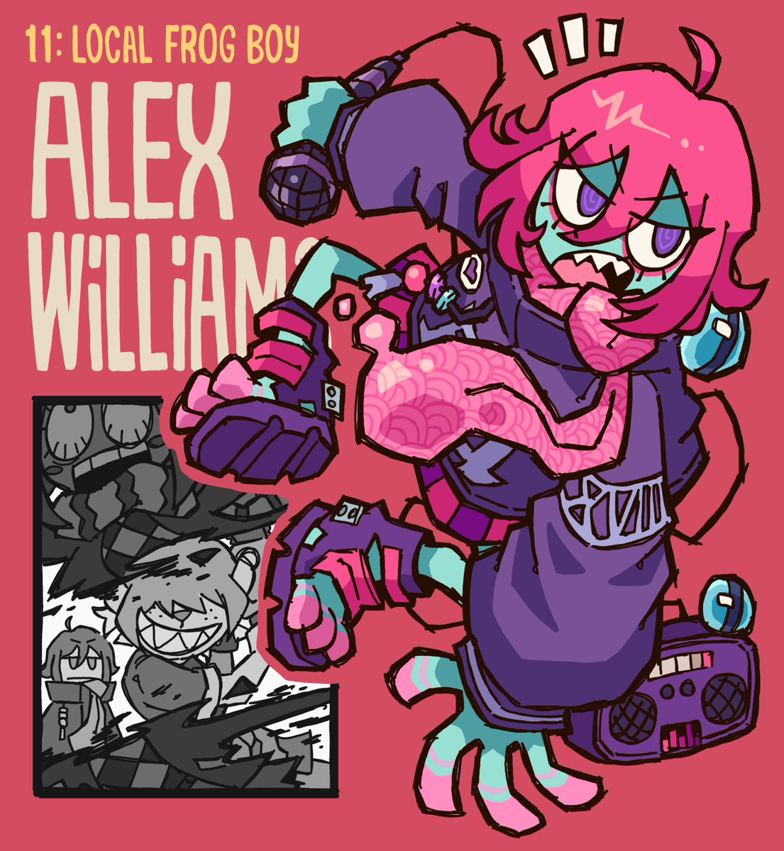 「ALEX WILLIAMS」|Josh-S26 🍎のイラスト
