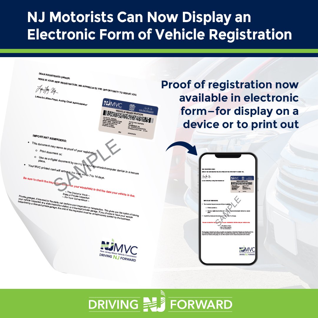 Mobile Vehicle Registration