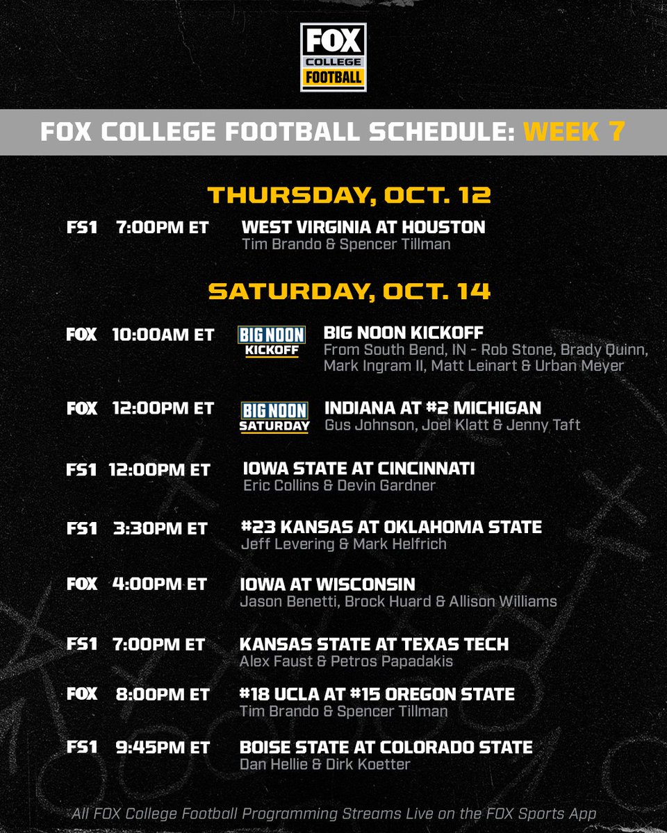 FOX NFL WEEK SCHEDULE AND REGIONALIZATION Fox Sports Press, 48% OFF