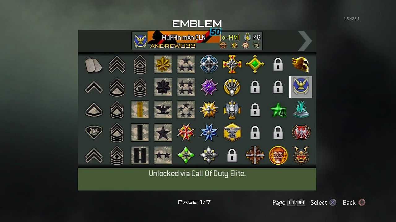 Call Of Duty Advanced Warfare Prestige Levels