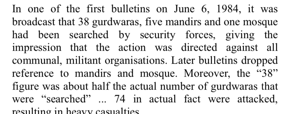 🧵 A VERY IMPORTANT THREAD Excerpts from : Politics of Genocide Punjab ...