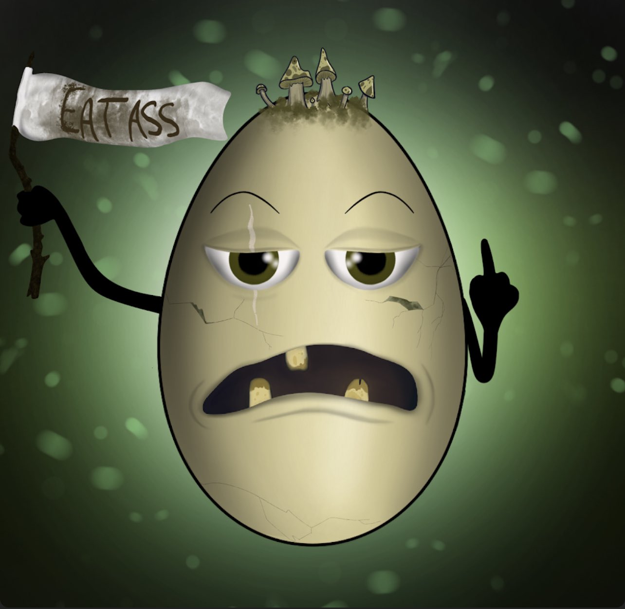 Rotten Eggs Cartoon