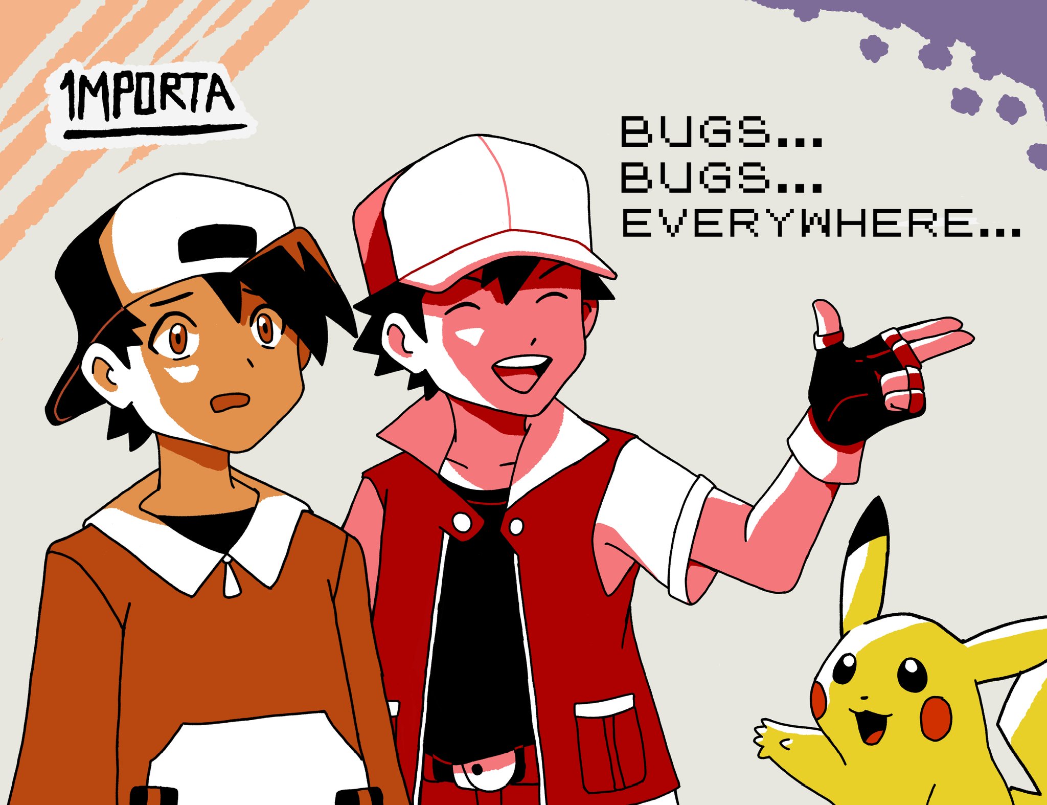 Pokemon Red Trainer Vs Gold