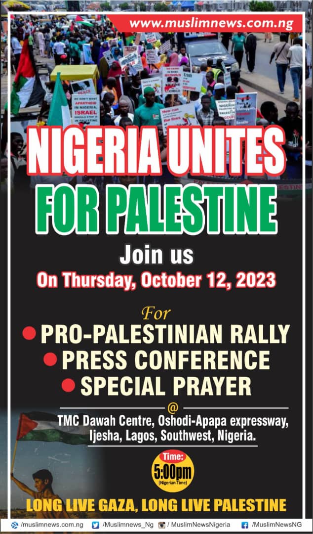 #Nigeria4Palastine Happening today In-sha-Allah - المسلسل من Abdul ...