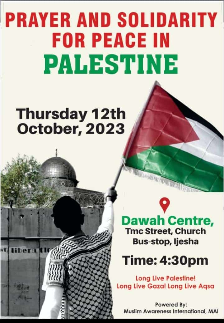 #Nigeria4Palastine Happening today In-sha-Allah - المسلسل من Abdul ...