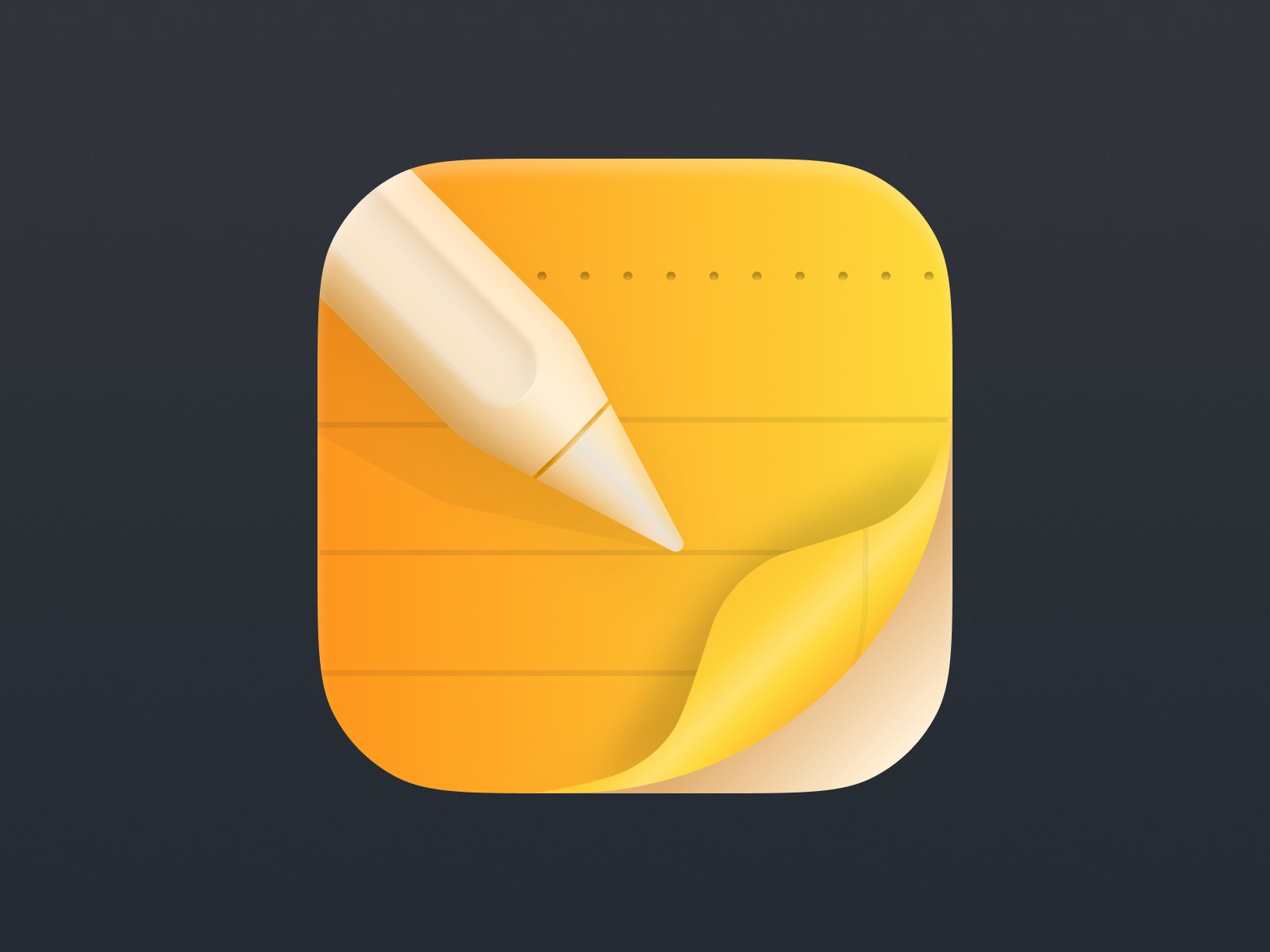 Iphone Notes App Icon