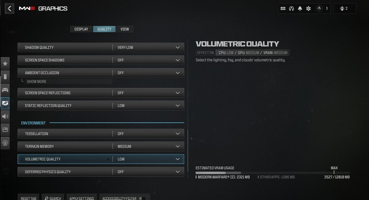 BEST #MWIII #Warzone BETA GRAPHICS SETTINGS FOR MAX FPS - Thread from ...