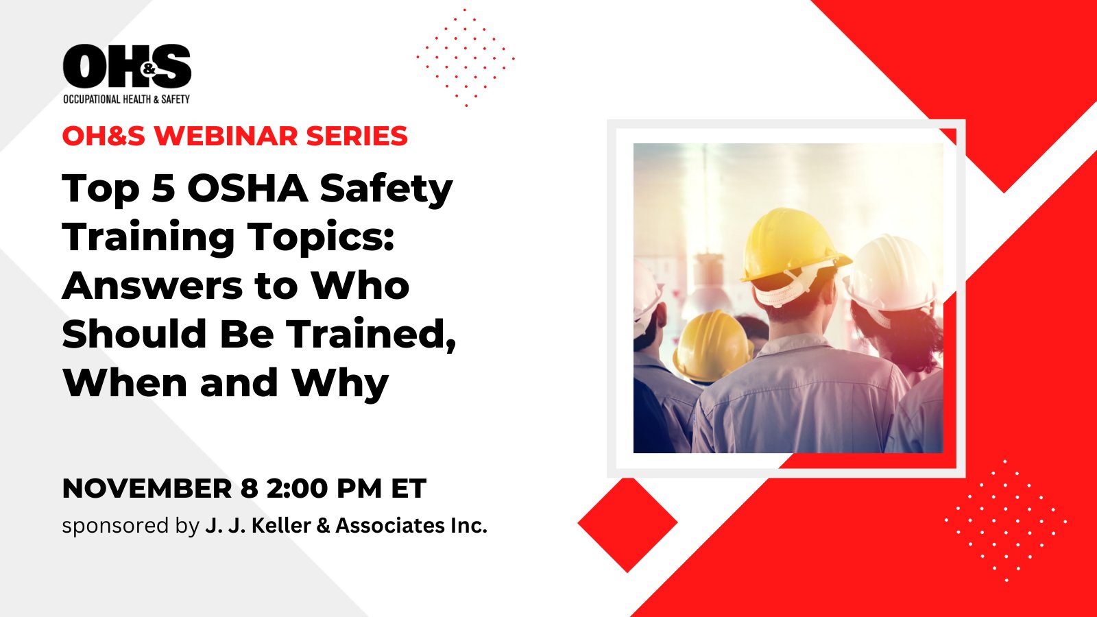 Occupational Health And Safety Training