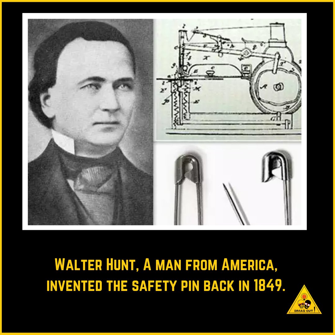 Walter Hunt Safety Pin