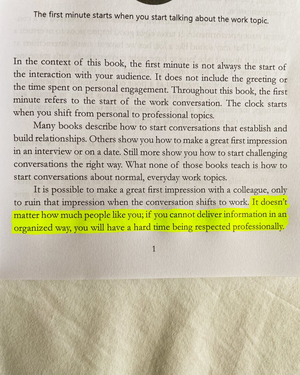 10 Lessons from The First Minute - Thread from Library Mindset ...