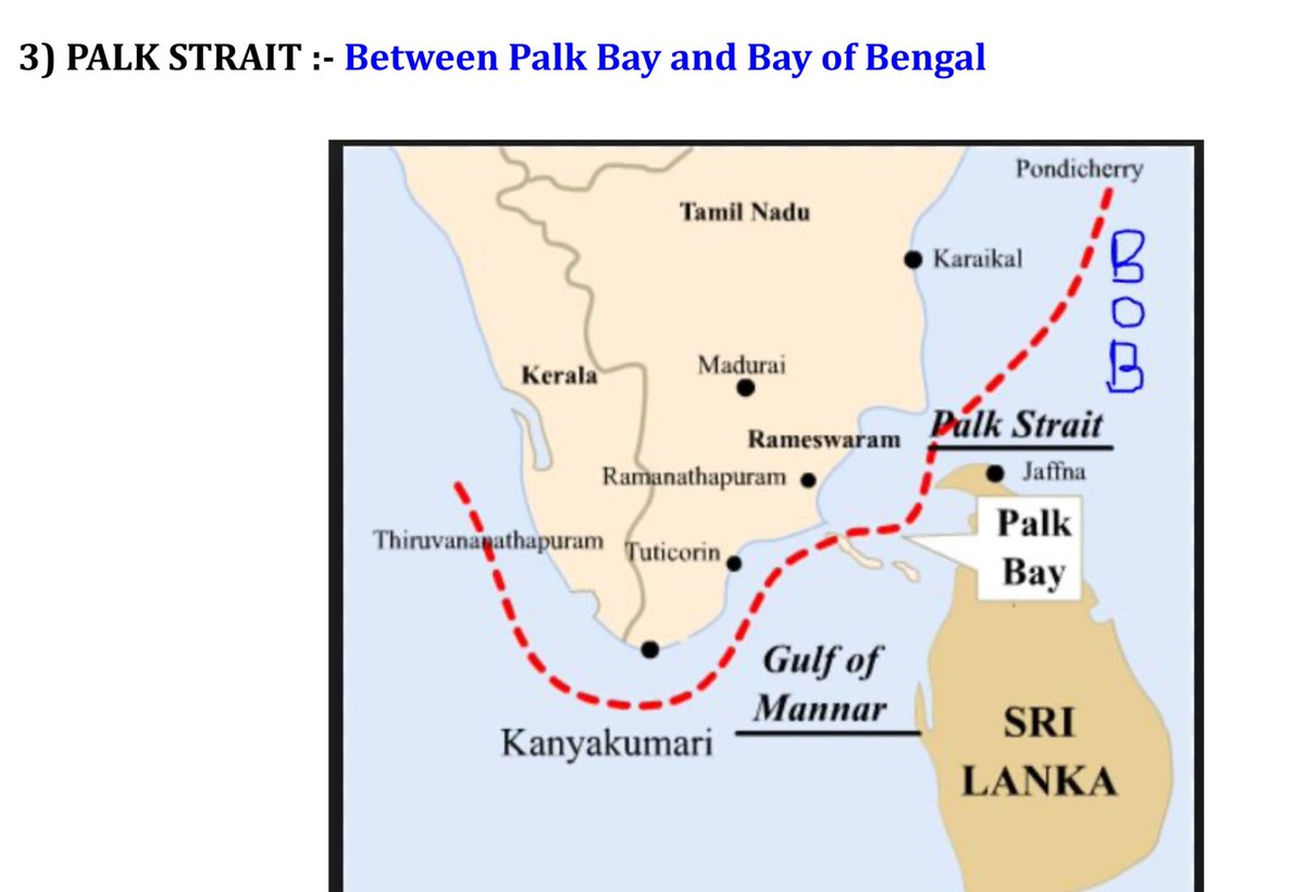 ⭐️ Map Practice For UPSC Prelims #Straits Series ( Important For ...