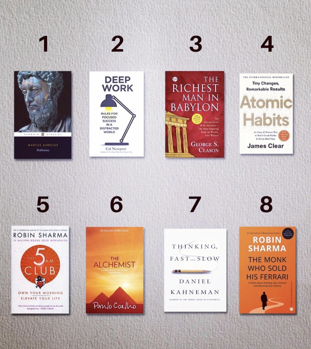 48 Books Everyone Should Read: - Thread from Upper Intention @UpperIntention - Rattibha